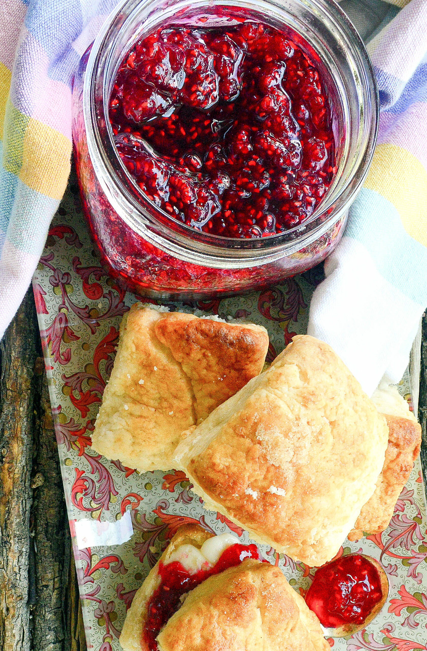 How To Make Homemade Red Raspberry Jam in 20 Minutes - This Is How I Cook