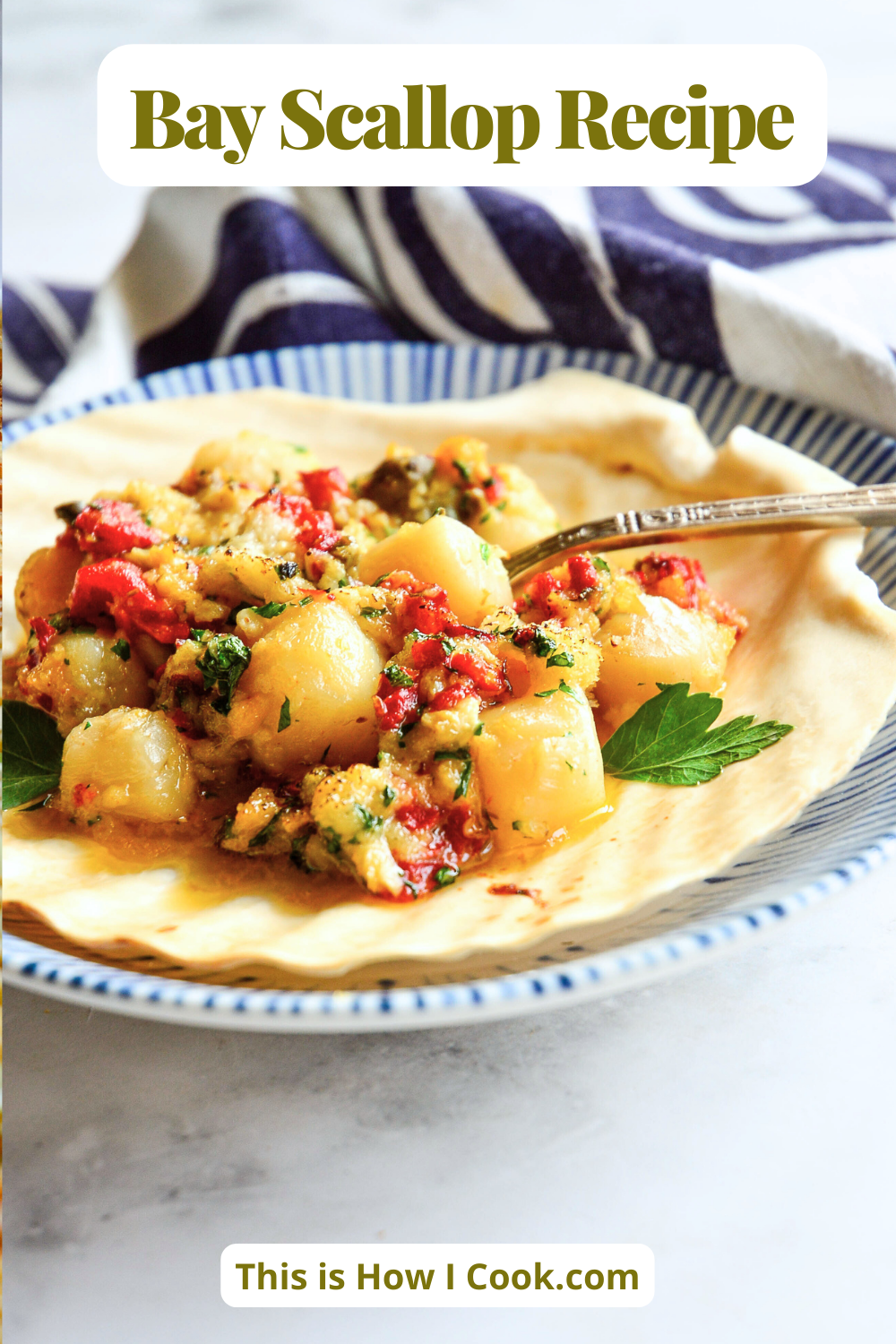 Easy Bay Scallop Recipe with Lemon and Garlic - This Is How I Cook