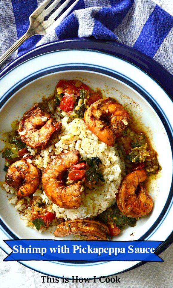 Pickapeppa Sauce Shrimp - This Is How I Cook