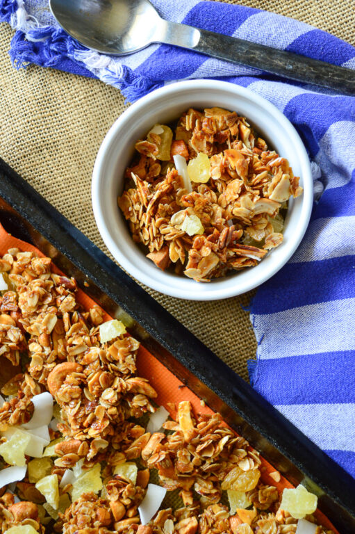 Homemade Coconut Oil Granola Recipe - This Is How I Cook