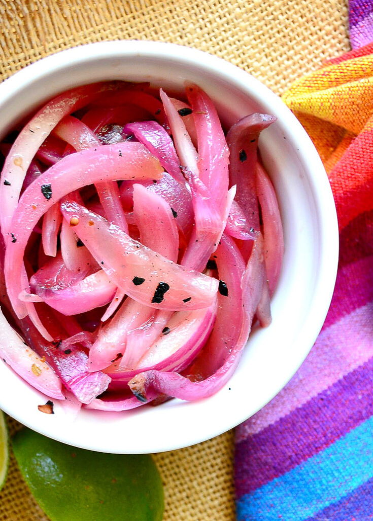 Pickled Red Onions Recipe/ Taco Toppings - This Is How I Cook