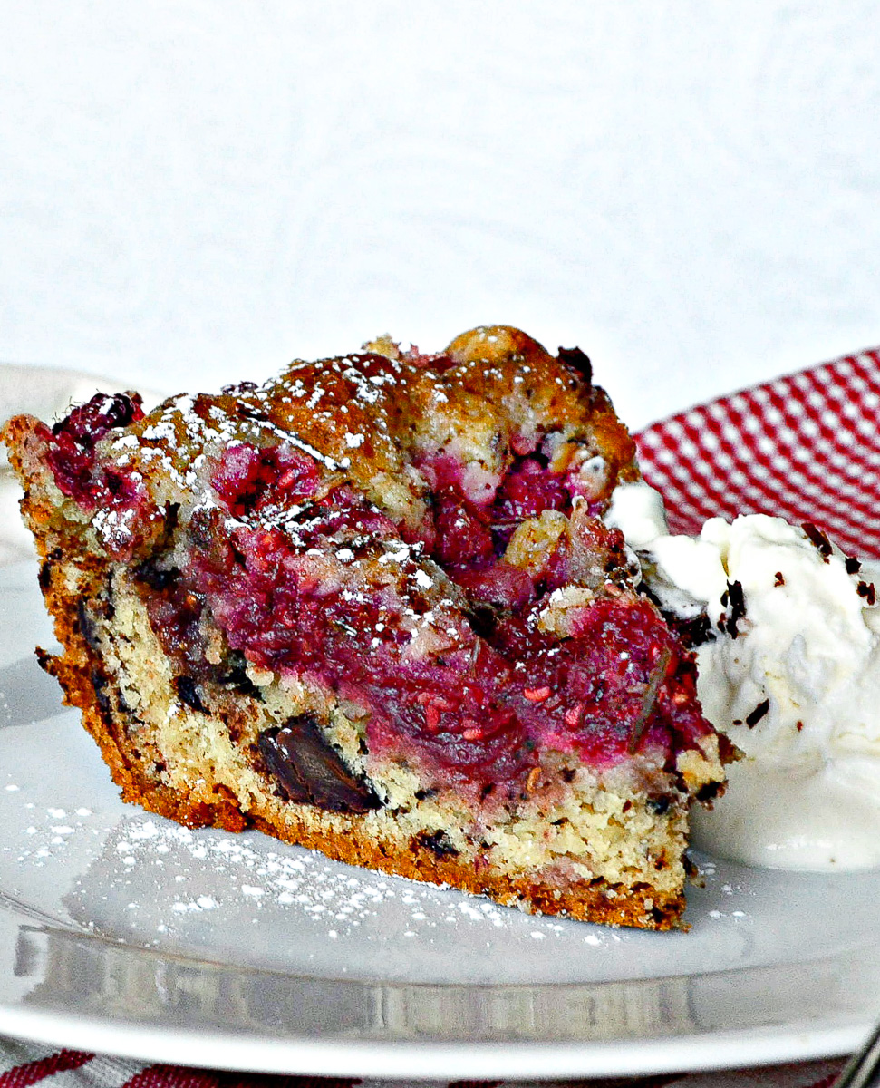 Berry Cake with Jam and Chocolate - This Is How I Cook