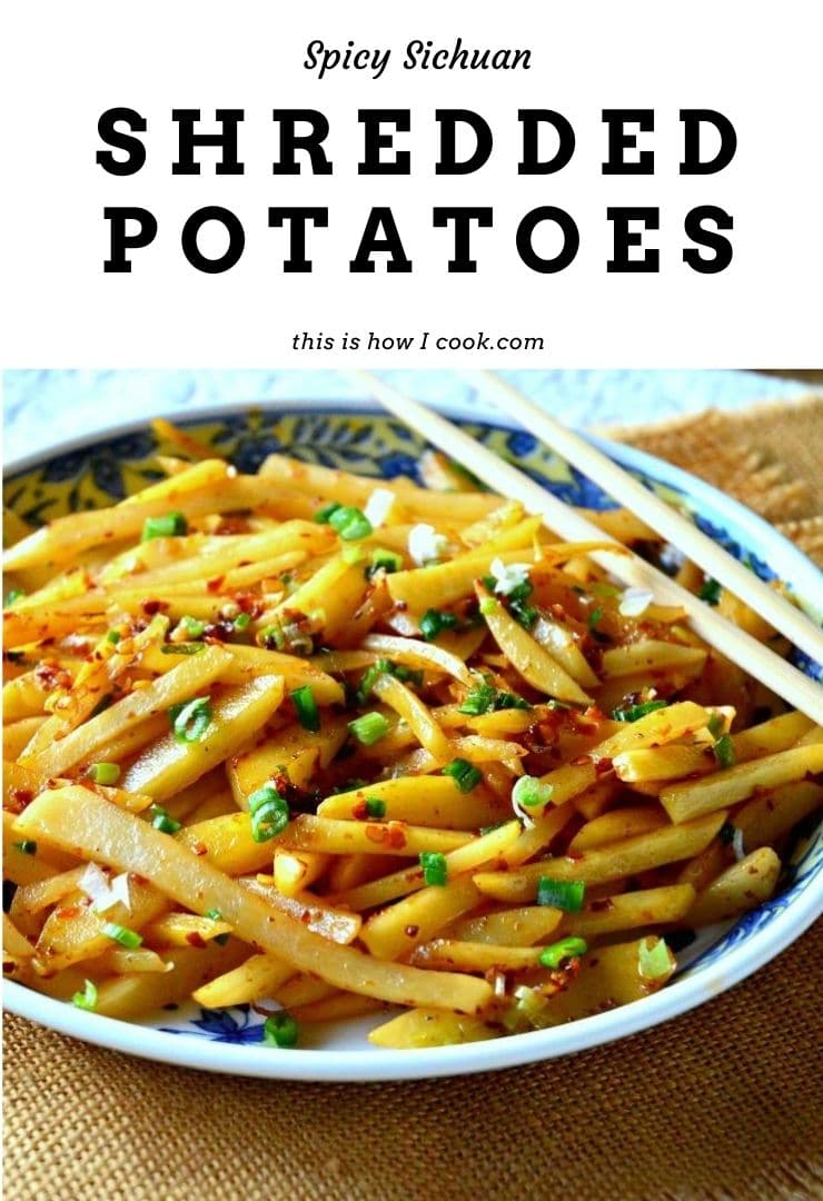 Sichuan Shredded Chinese Potatoes - This Is How I Cook