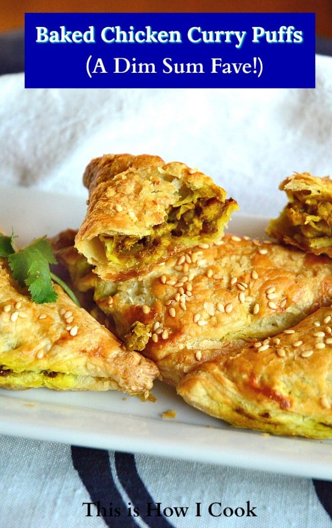 Chicken Curry Puffs (A Dim Sum Favorite) - This Is How I Cook