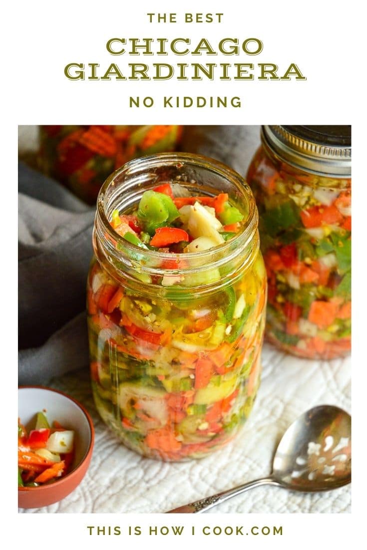 Giardiniera Recipe (Chicago Style) - This Is How I Cook