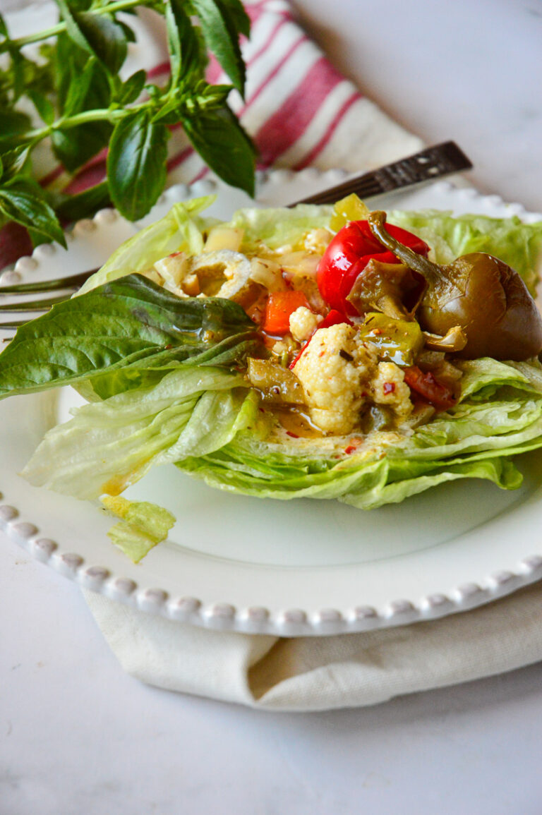 Simple Iceberg Lettuce Salad (Italian Style) - This Is How I Cook