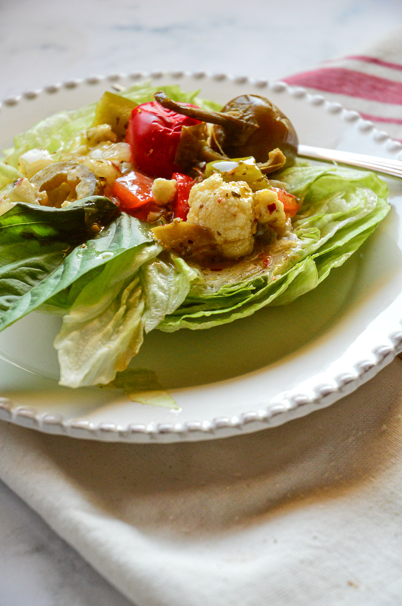 Simple Iceberg Lettuce Salad (Italian Style) - This Is How I Cook