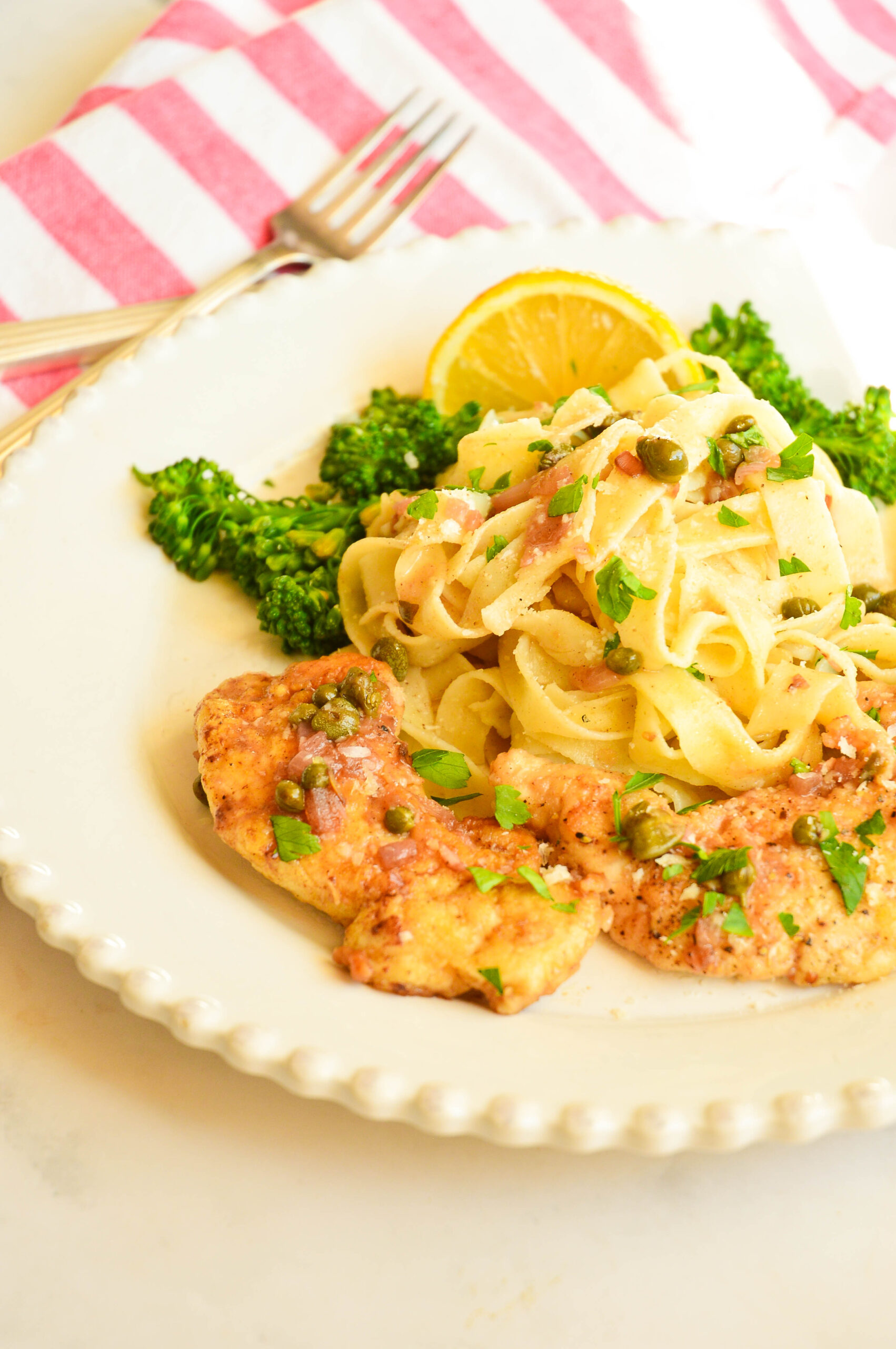 Chicken Piccata With The Best Side Dishes - This Is How I Cook