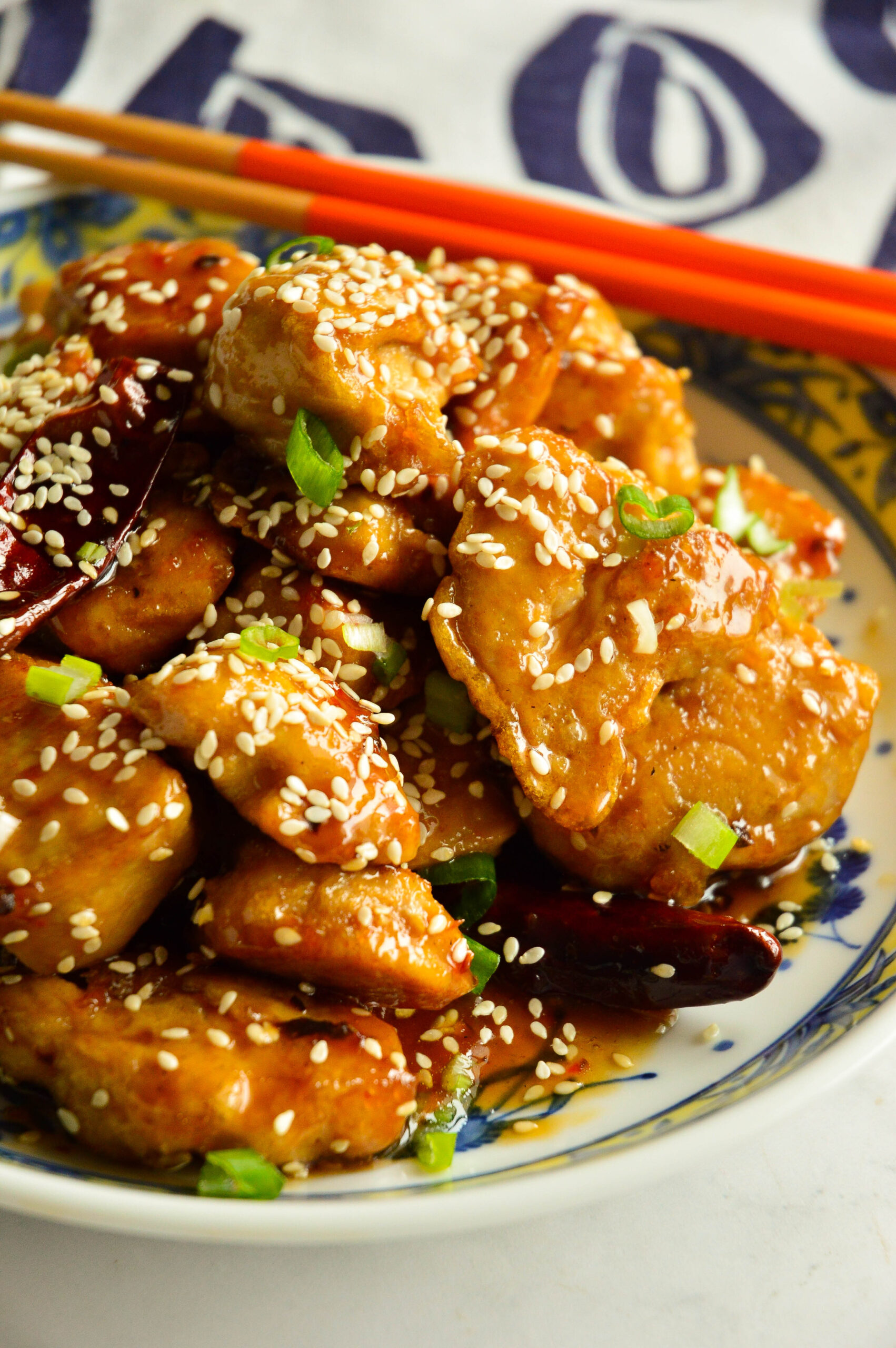 Chinese Sweet and Spicy Chicken Recipe (Sesame Chicken) - This Is How I ...