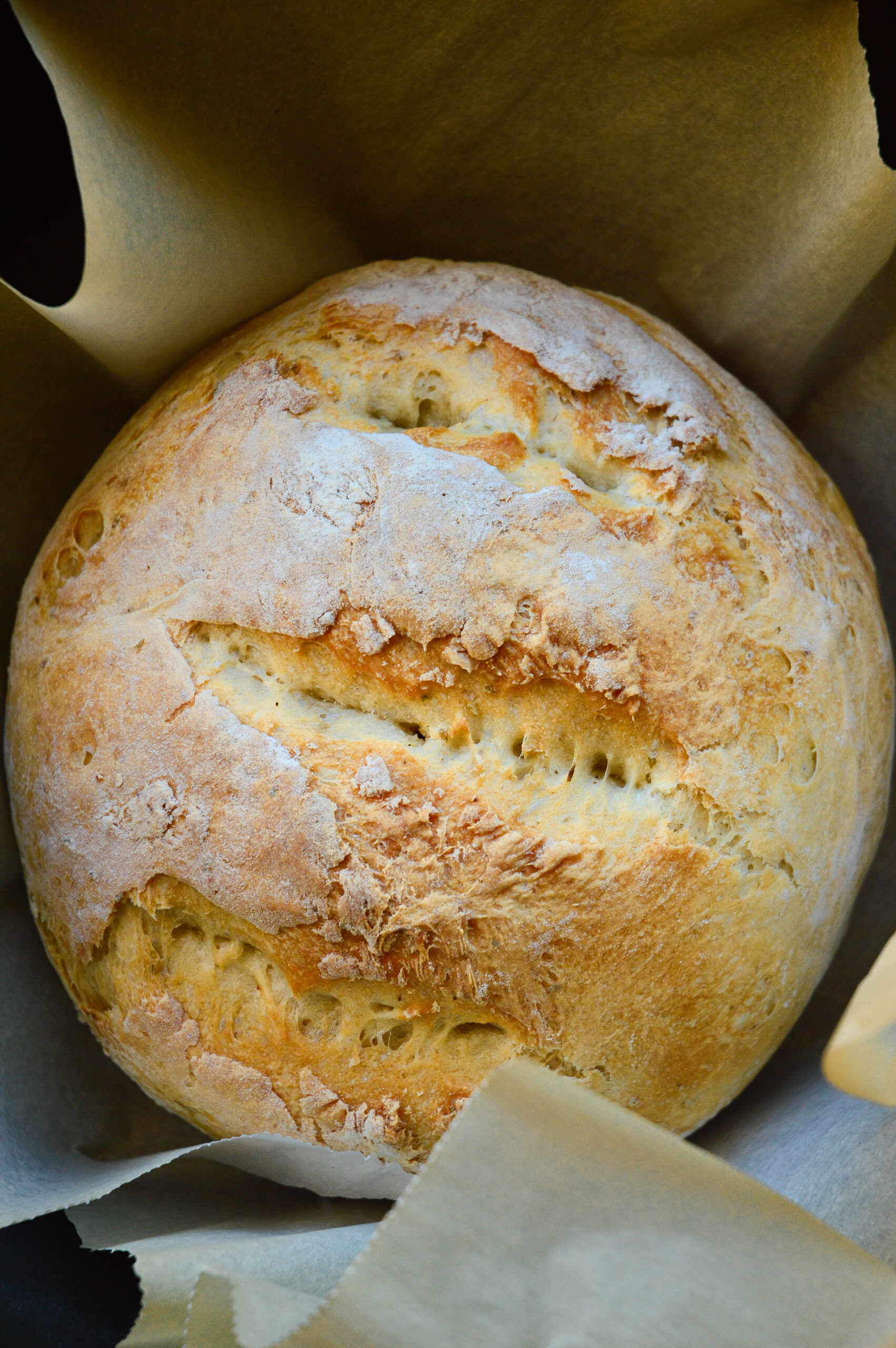 Easy No Knead Crusty Artisan Boule Bread Recipe - This Is How I Cook