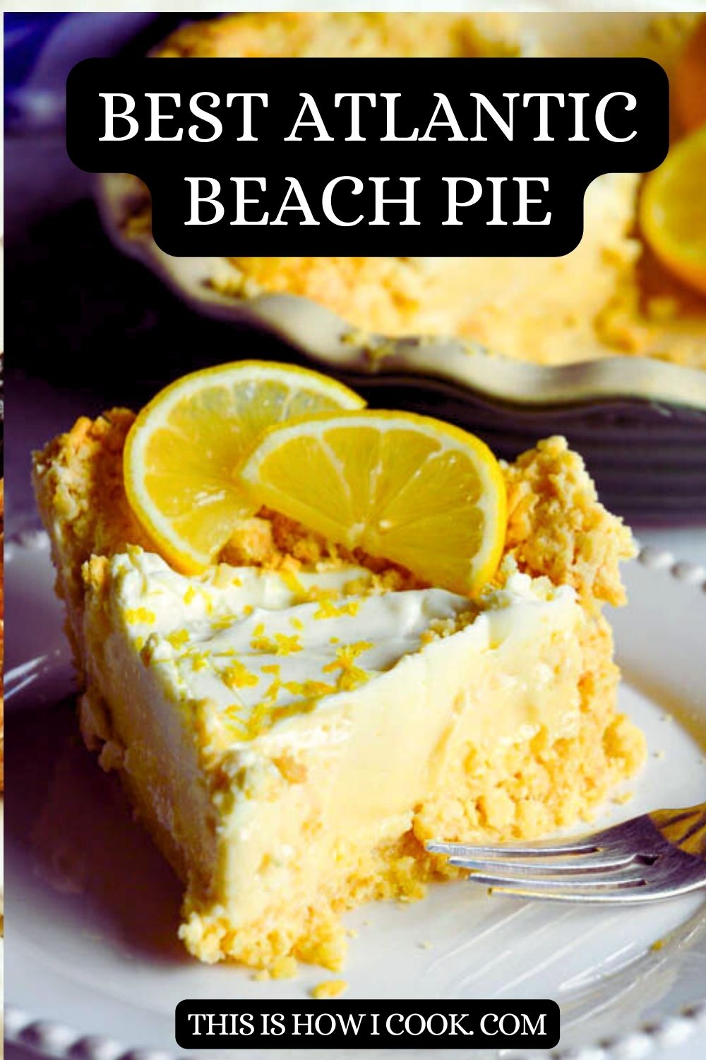 North Carolina Lemon Pie Recipe/Atlantic Beach Pie - This Is How I Cook