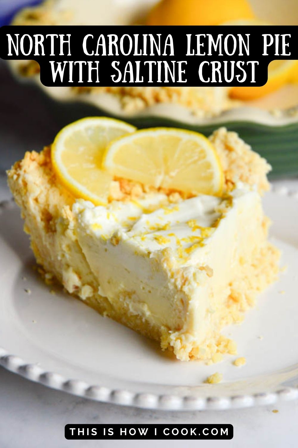 North Carolina Lemon Pie Recipe/Atlantic Beach Pie - This Is How I Cook