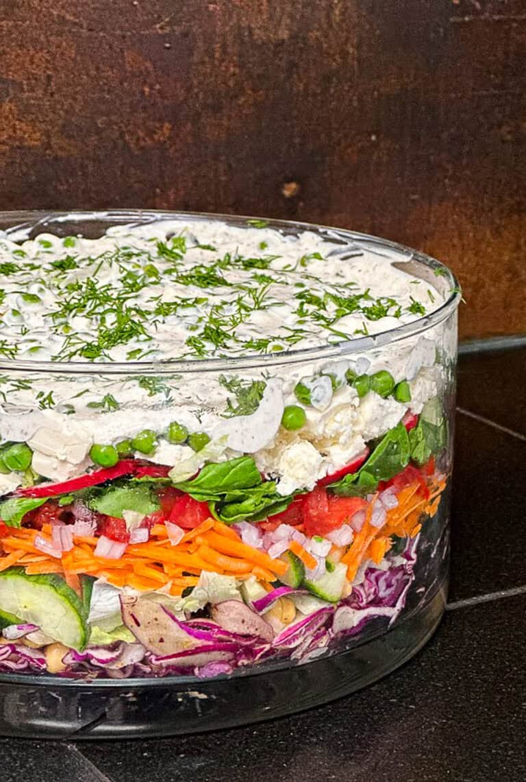 Pretty Potluck Layered Salad Recipe - This Is How I Cook