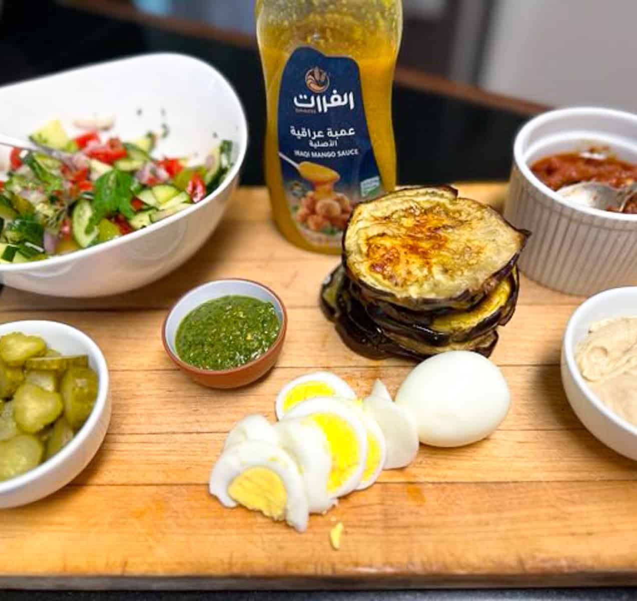 Sabich. My favorite eggplant sandwich. - This Is How I Cook