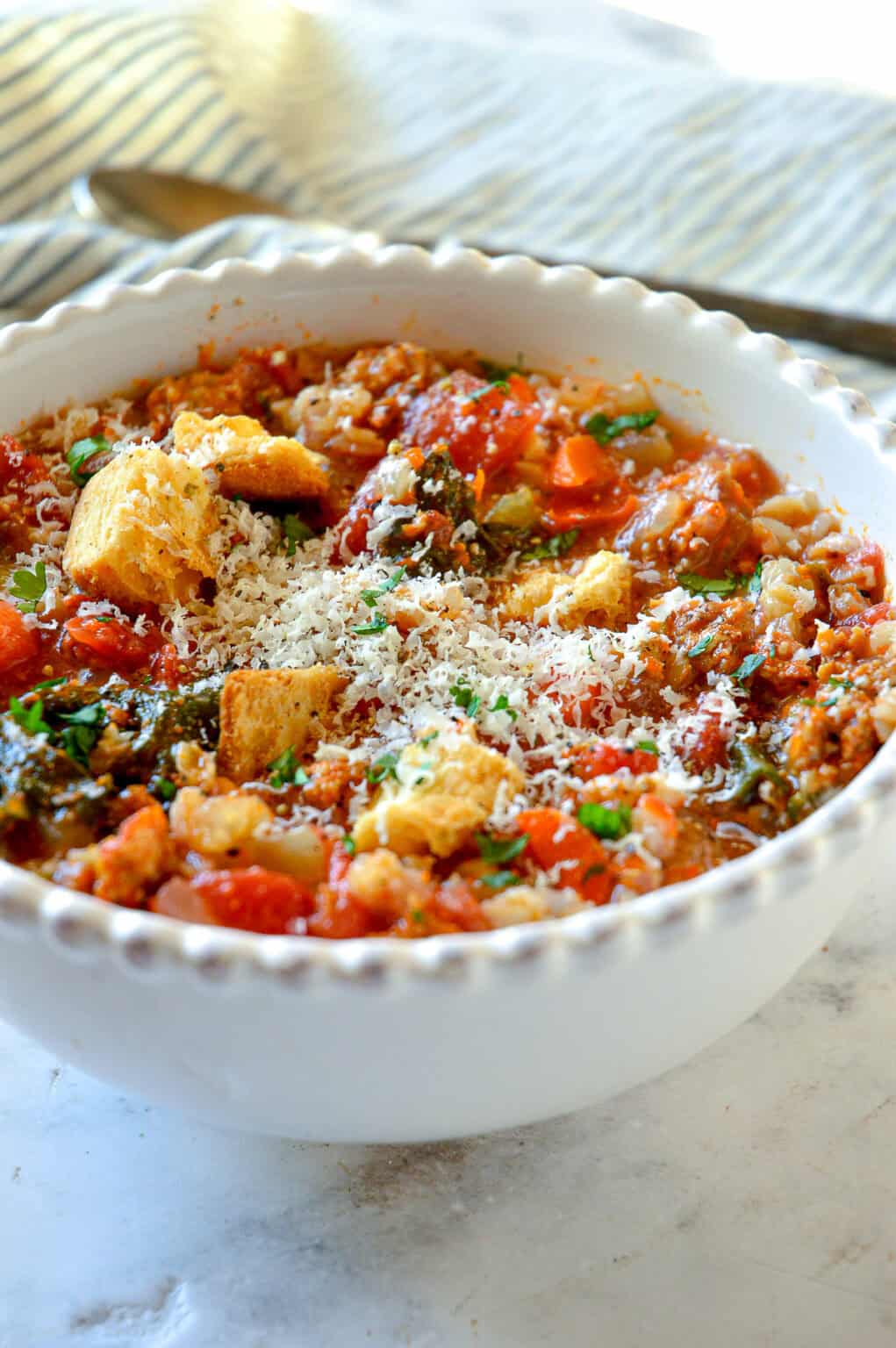 Farro Soup With Sausage - This Is How I Cook