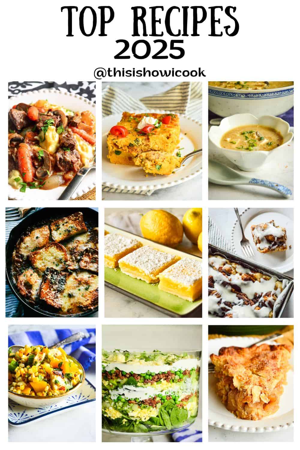 Top 10 Recipes 2025 - This Is How I Cook